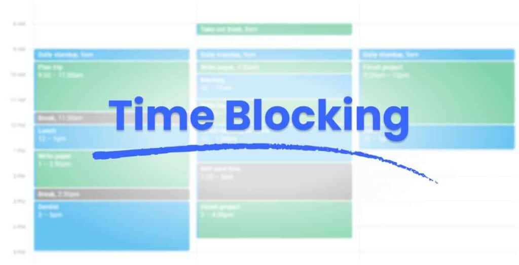 Time Blocking: Meaning, Examples, and How to Implement It In 2026